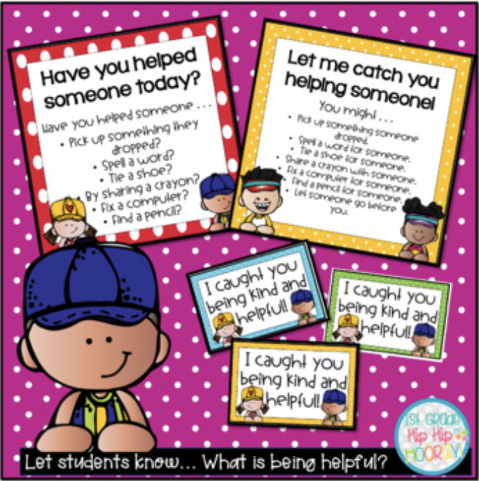 H is for Helping Others – First Grade Hip Hip Hooray!