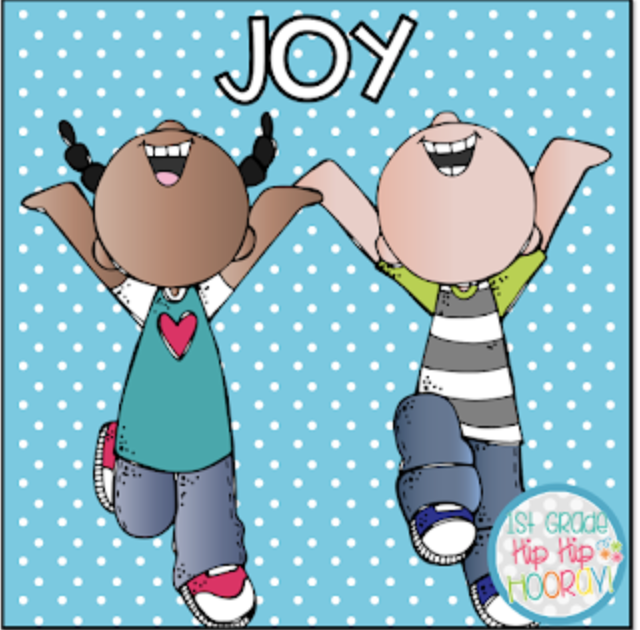 J is for Joy – First Grade Hip Hip Hooray!