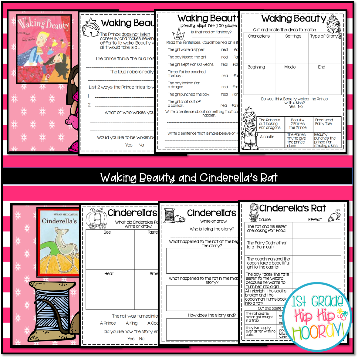 Fairy Tales with a TWIST…Fractured Tales – First Grade Hip Hip Hooray!