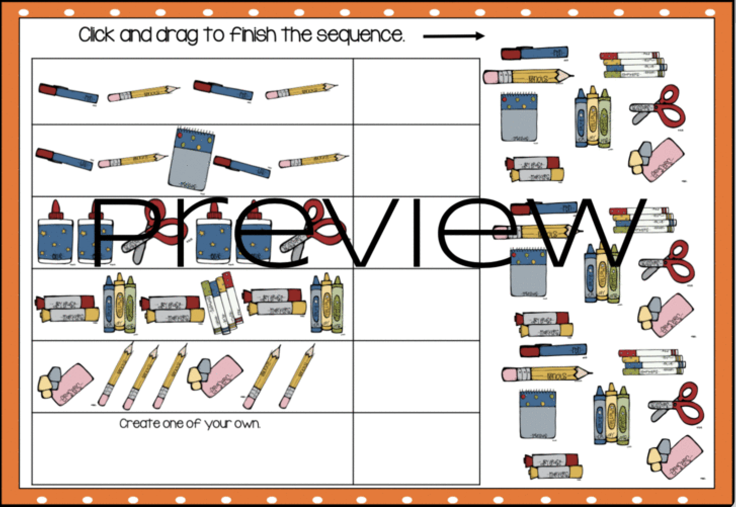 Math and Literacy Games and Activities – First Grade Hip Hip Hooray!