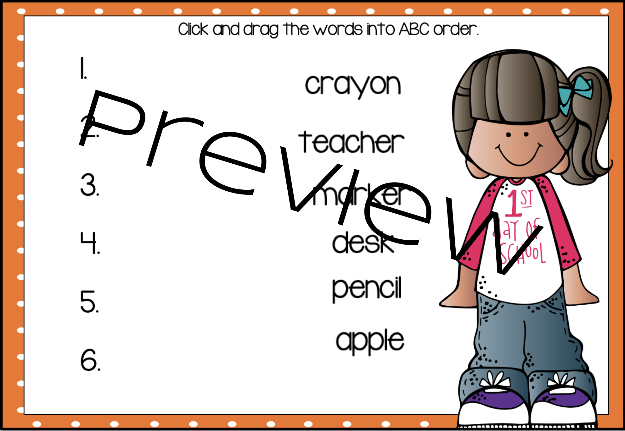 Math and Literacy Games and Activities – First Grade Hip Hip Hooray!