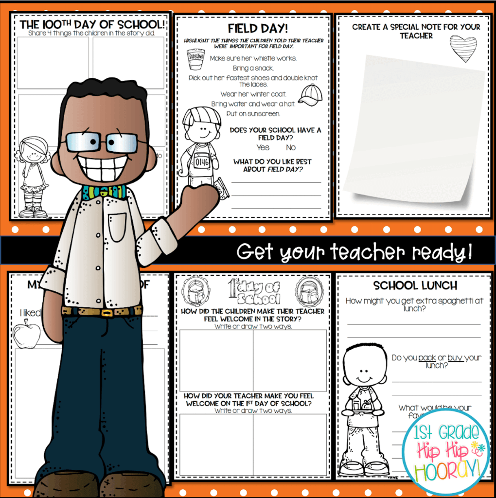 Back to School – First Grade Hip Hip Hooray!
