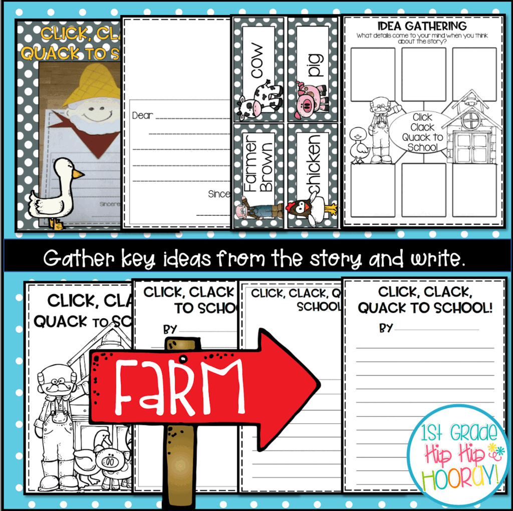 Back to School – First Grade Hip Hip Hooray!