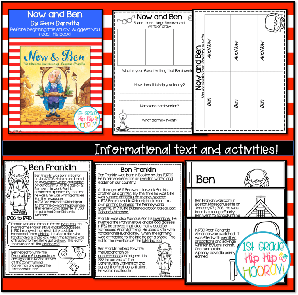 Ben Franklin – First Grade Hip Hip Hooray!