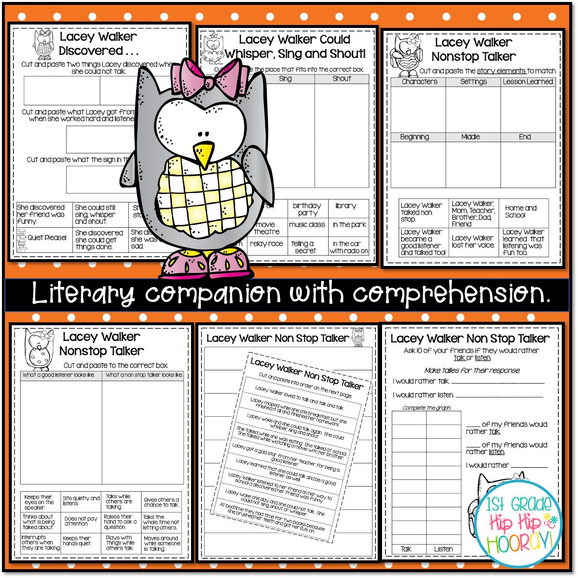 Lacey Walker Non Stop Talker – First Grade Hip Hip Hooray!