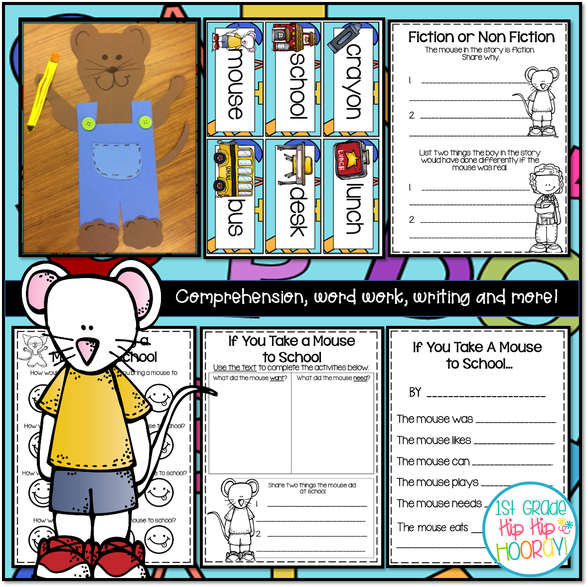 Back to School – First Grade Hip Hip Hooray!