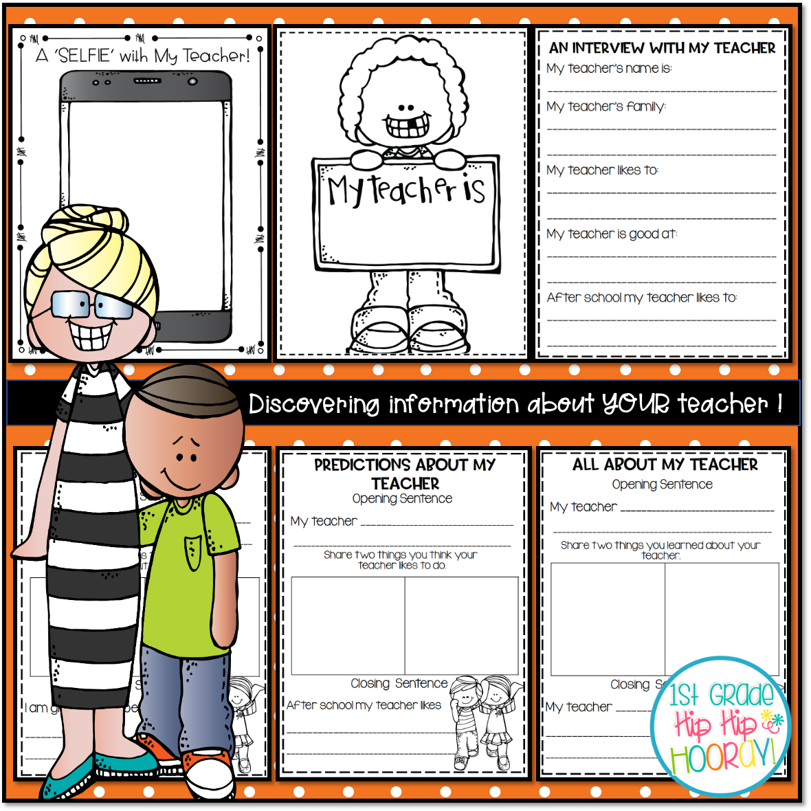 How To Get Your Teacher Ready – First Grade Hip Hip Hooray!