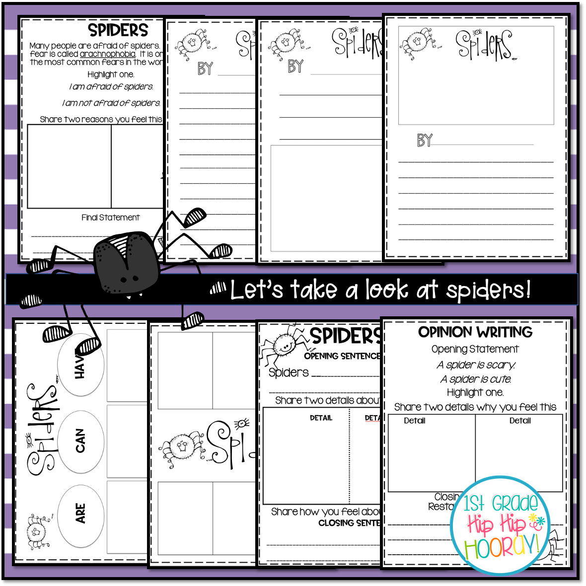 Bats and Spiders – First Grade Hip Hip Hooray!