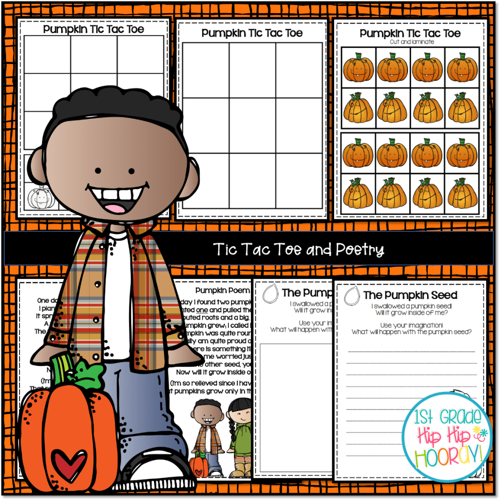 October – First Grade Hip Hip Hooray!