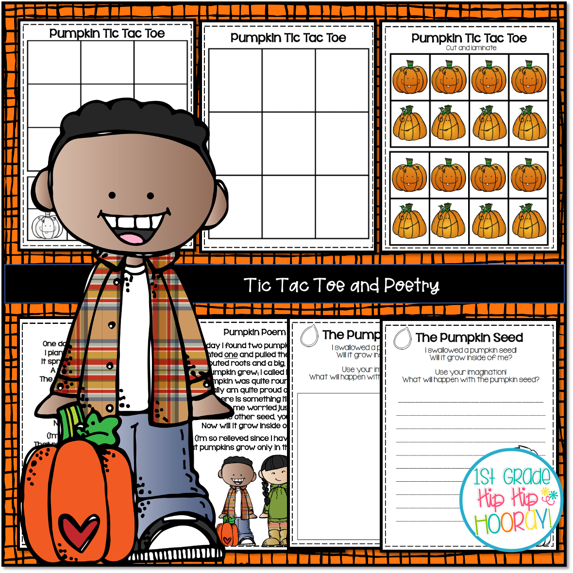 It’s Pumpkin Time – First Grade Hip Hip Hooray!