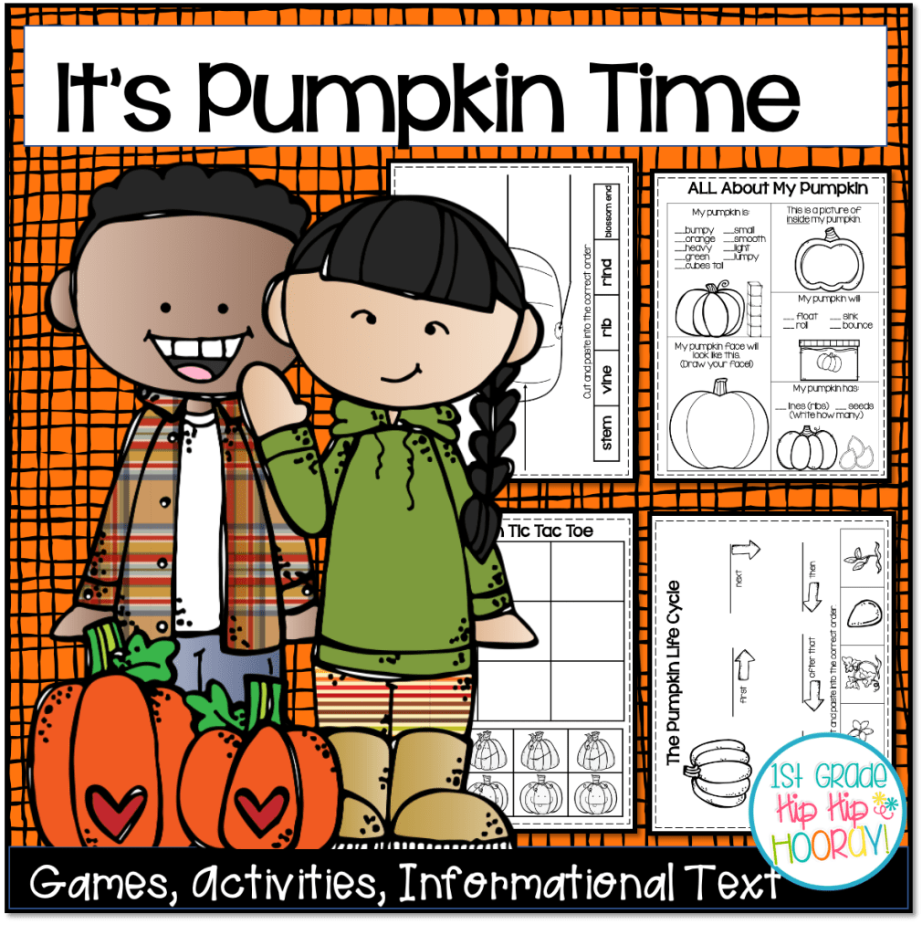 Learning through a pumpkin! – First Grade Hip Hip Hooray!