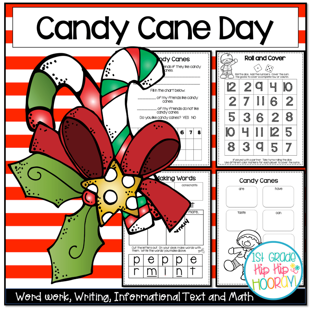 Candy Cane Day! – First Grade Hip Hip Hooray!
