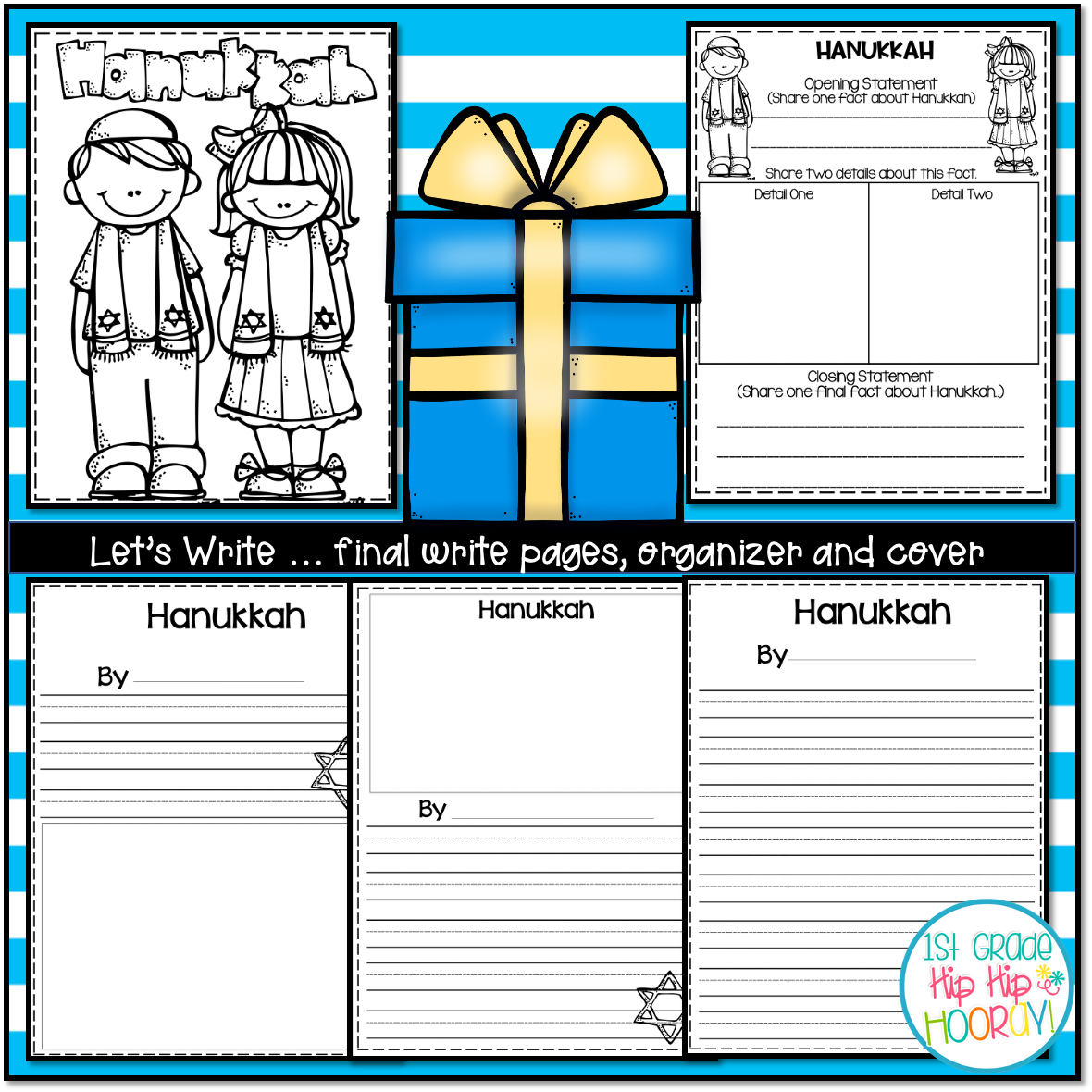 Hanukkah – First Grade Hip Hip Hooray!