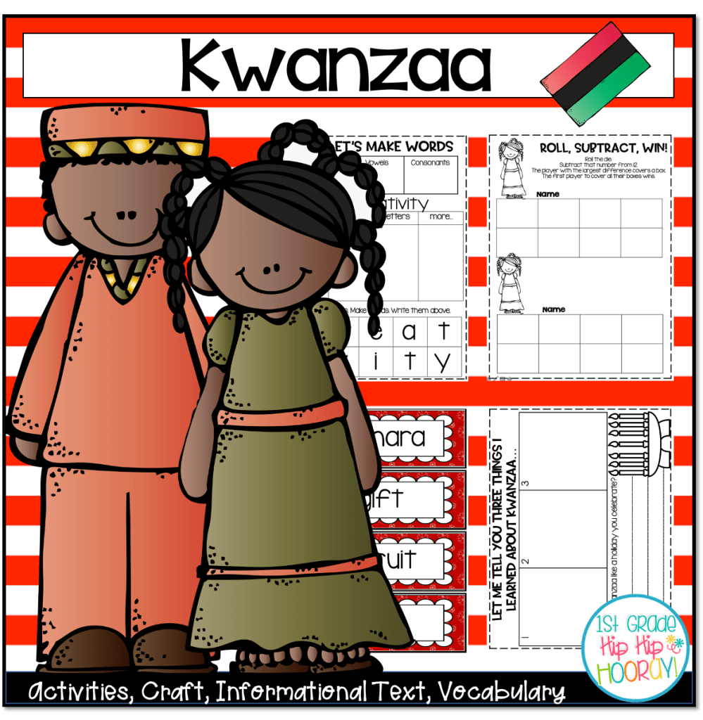 Kwanzaa – First Grade Hip Hip Hooray!