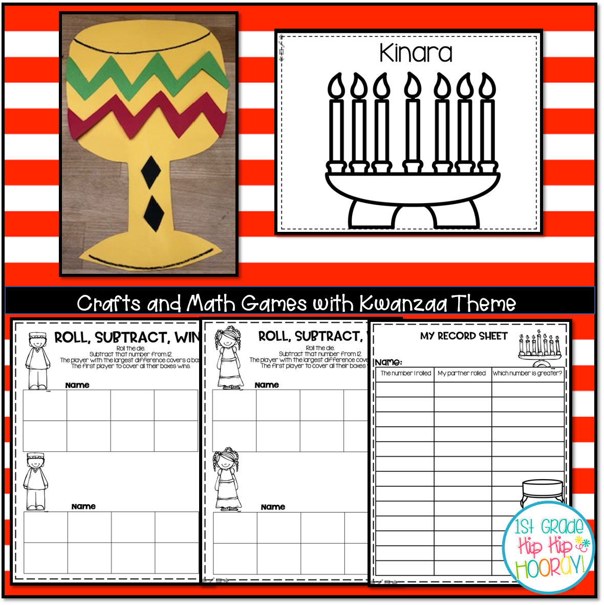 Kwanzaa – First Grade Hip Hip Hooray!