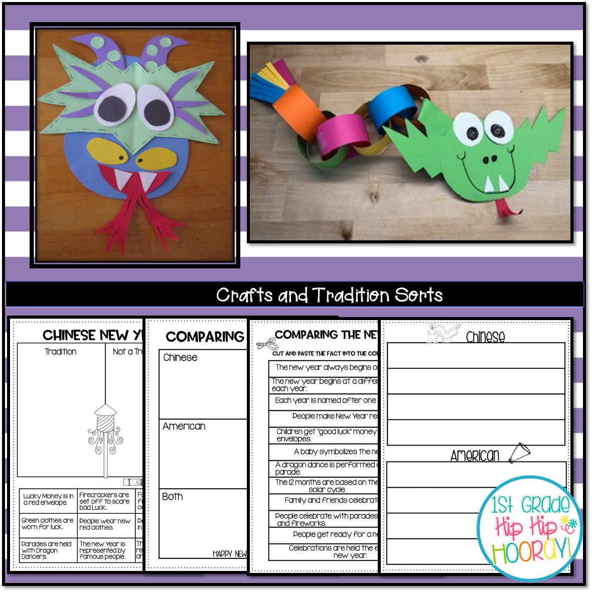 Chinese New Year First Grade Hip Hip Hooray