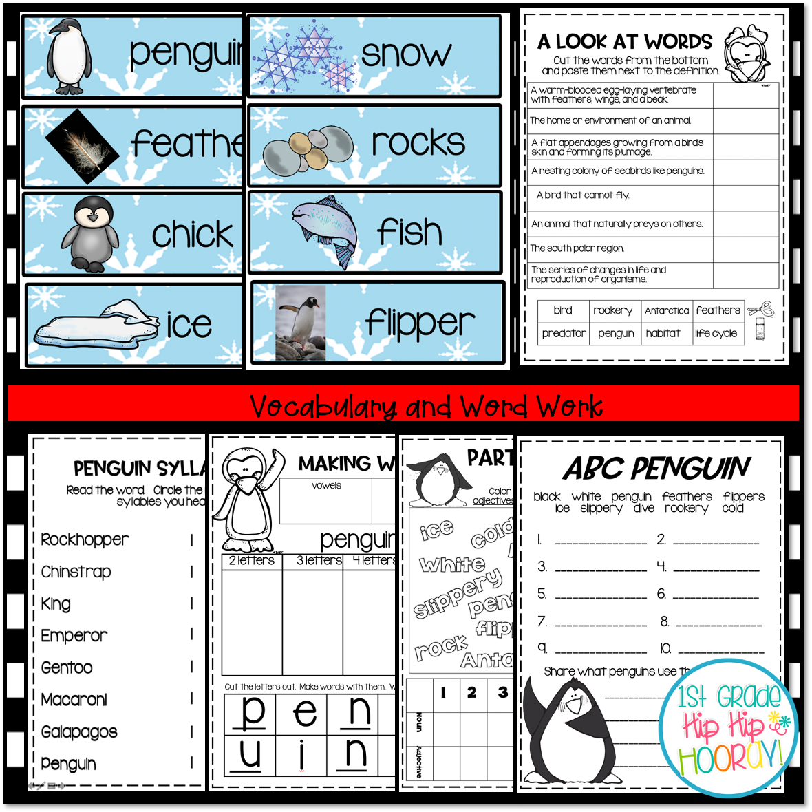 Penguins – First Grade Hip Hip Hooray!