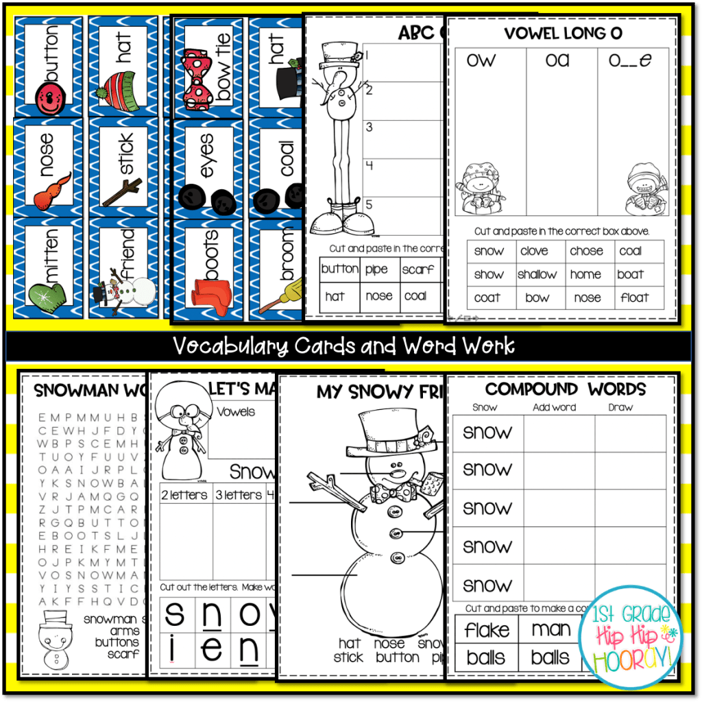 Snowmen…Our favorite “flaky” friends! – First Grade Hip Hip Hooray!
