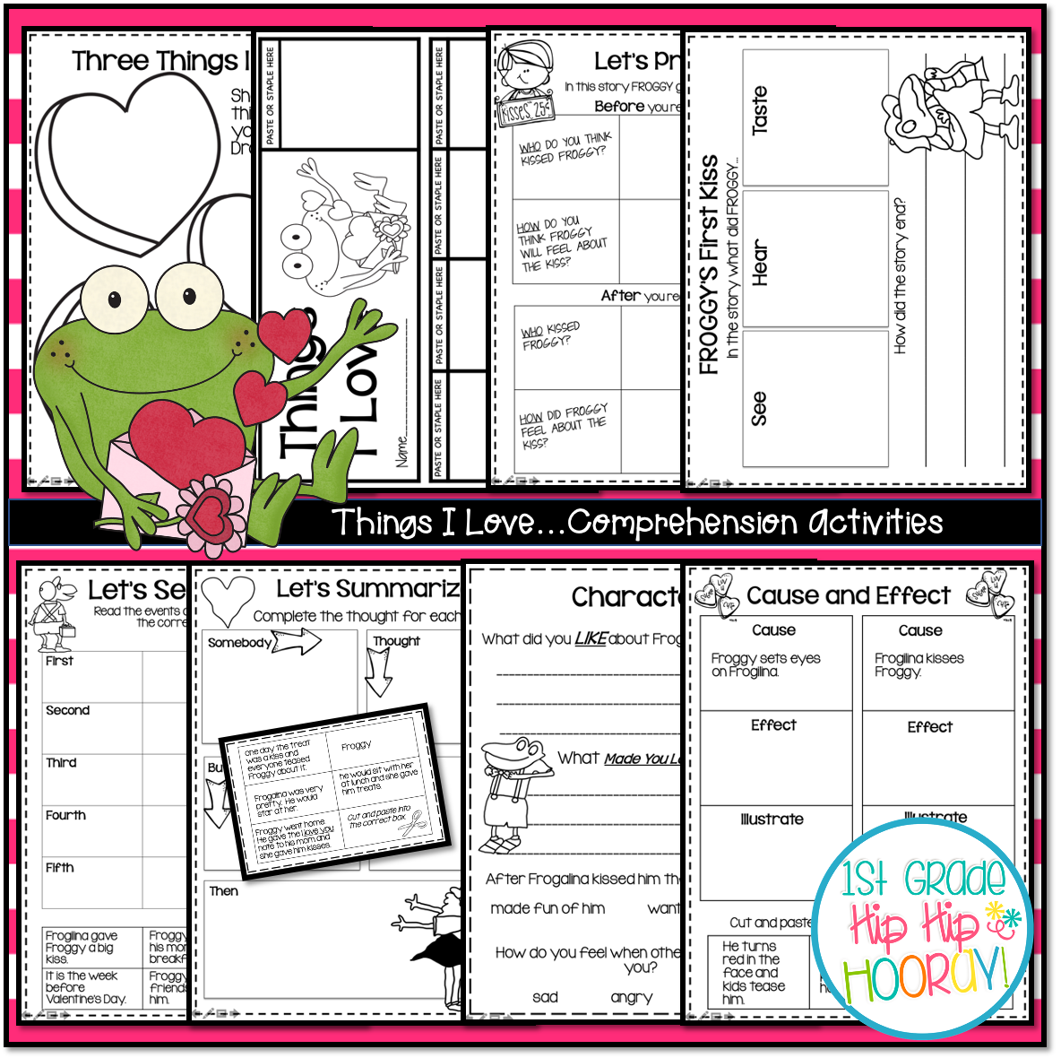 A Book Companion for Froggy's First Kiss