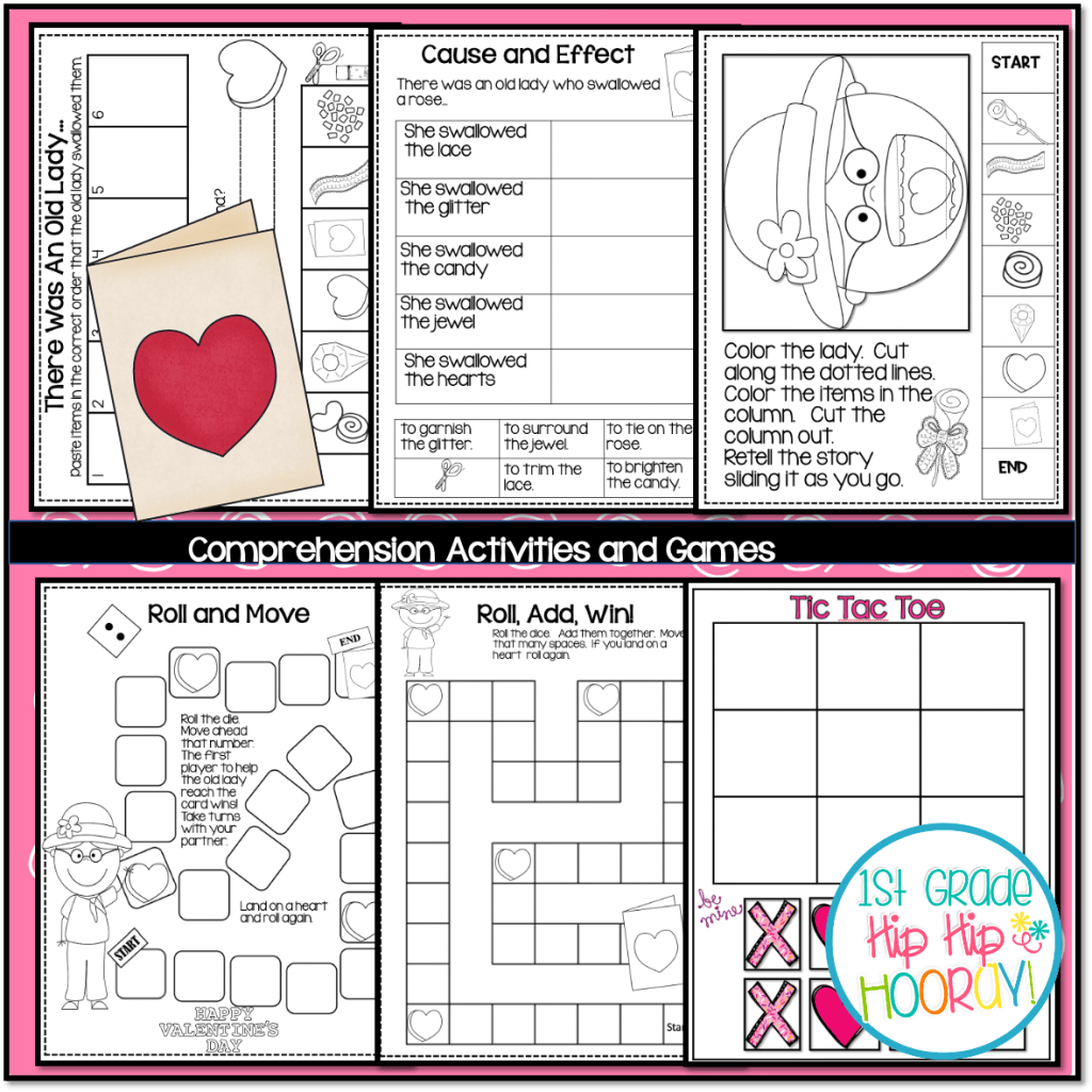 The Old Lady Who Swallowed a Rose ... Games and Activities