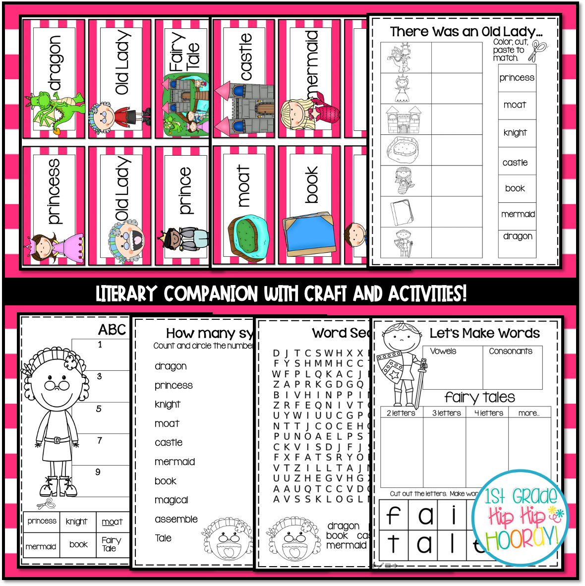 Literacy Companion for The Old Lady Who Swallowed a Dragon
