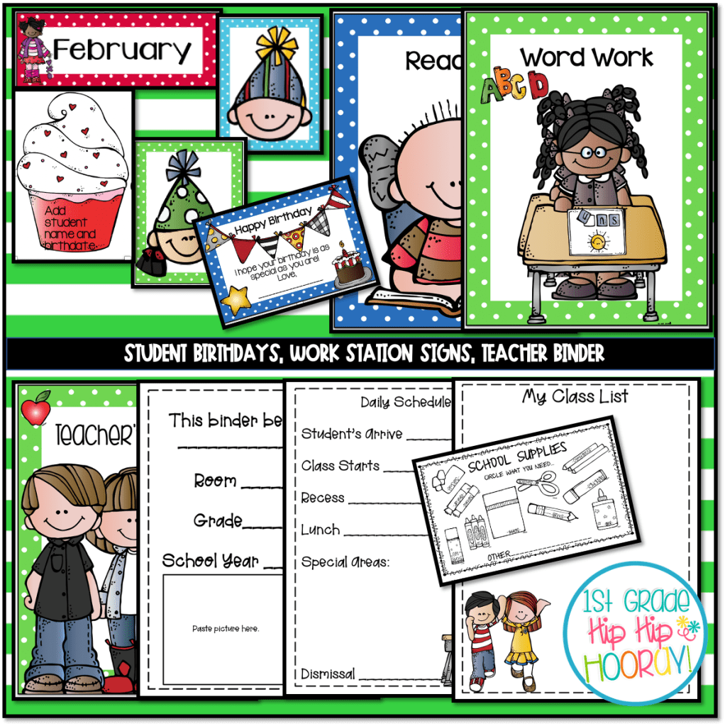 Colorful Classroom Decor