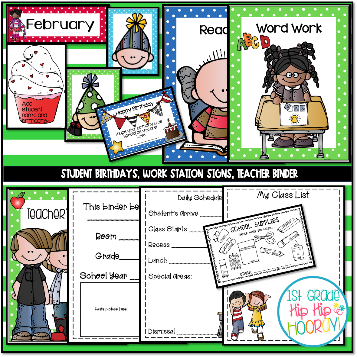 Colorful Classroom Decor