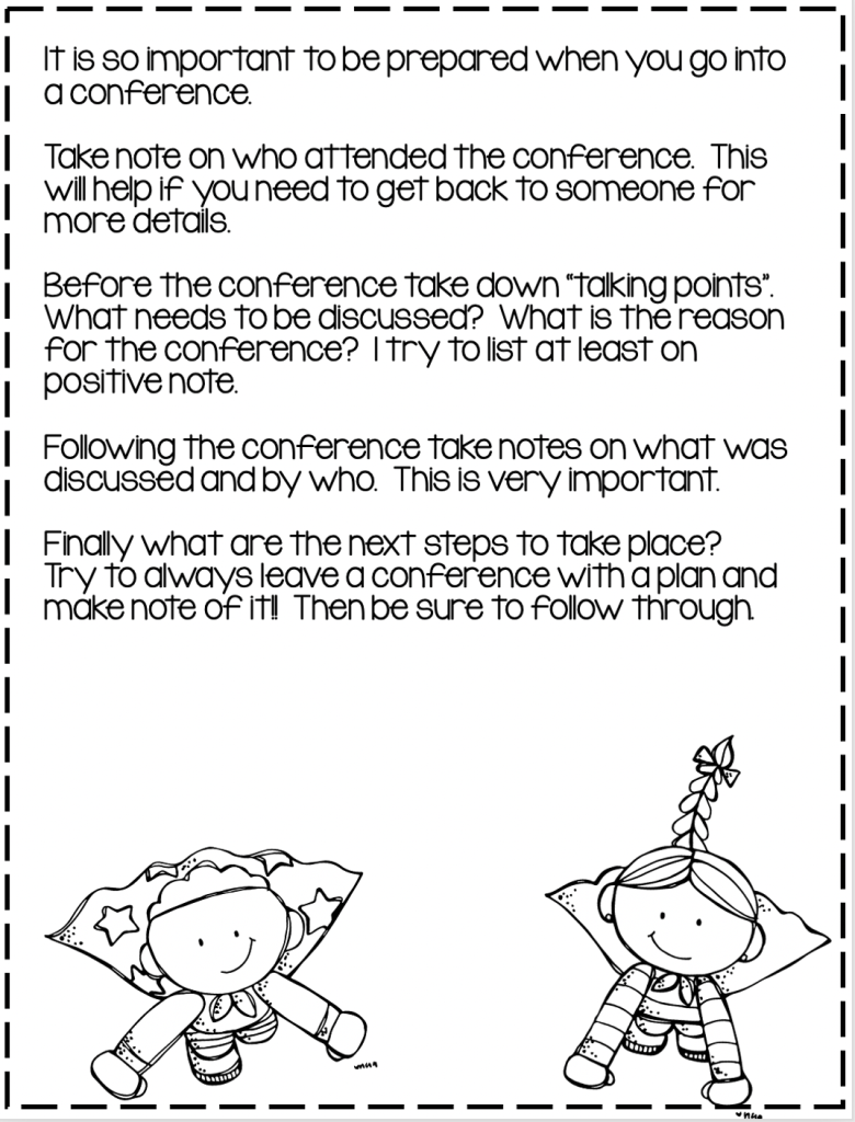 Editable Forms for Home and School Communication