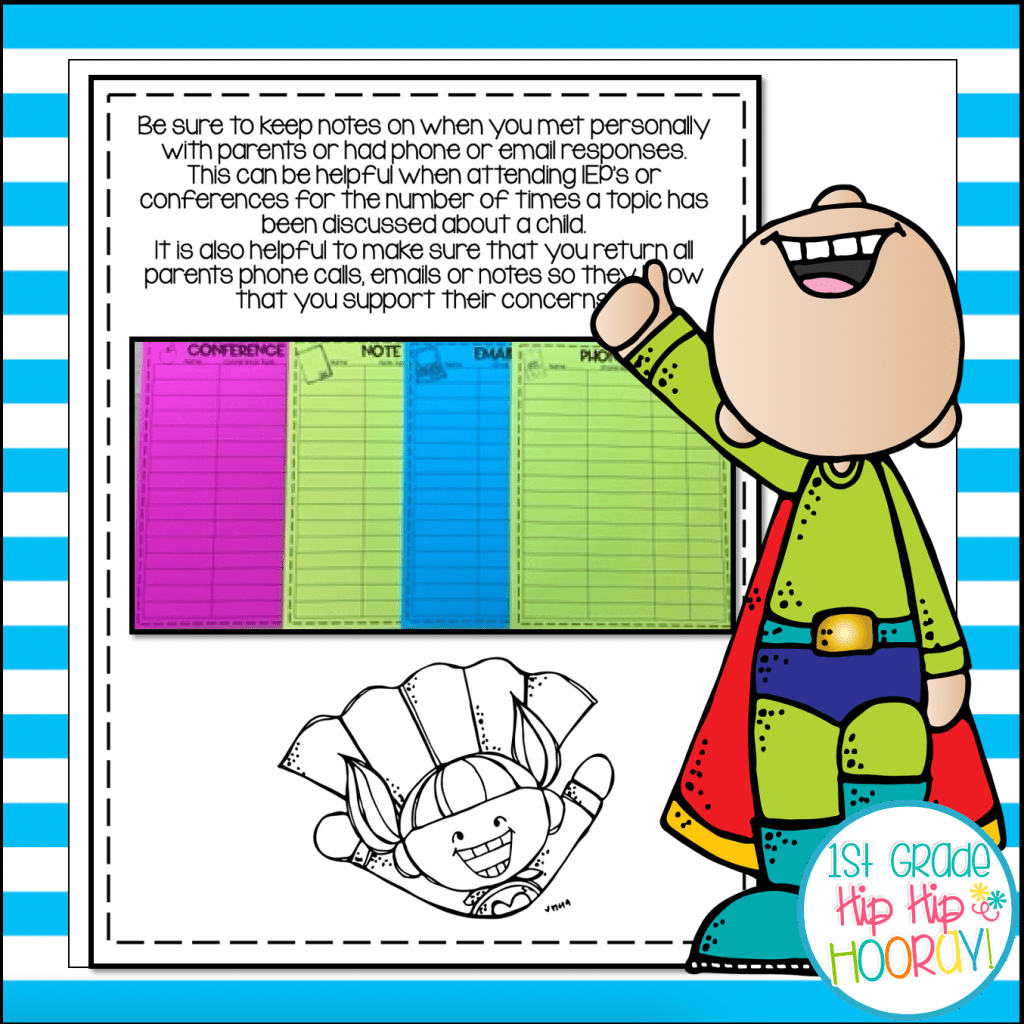Editable Forms for Home and School Communication