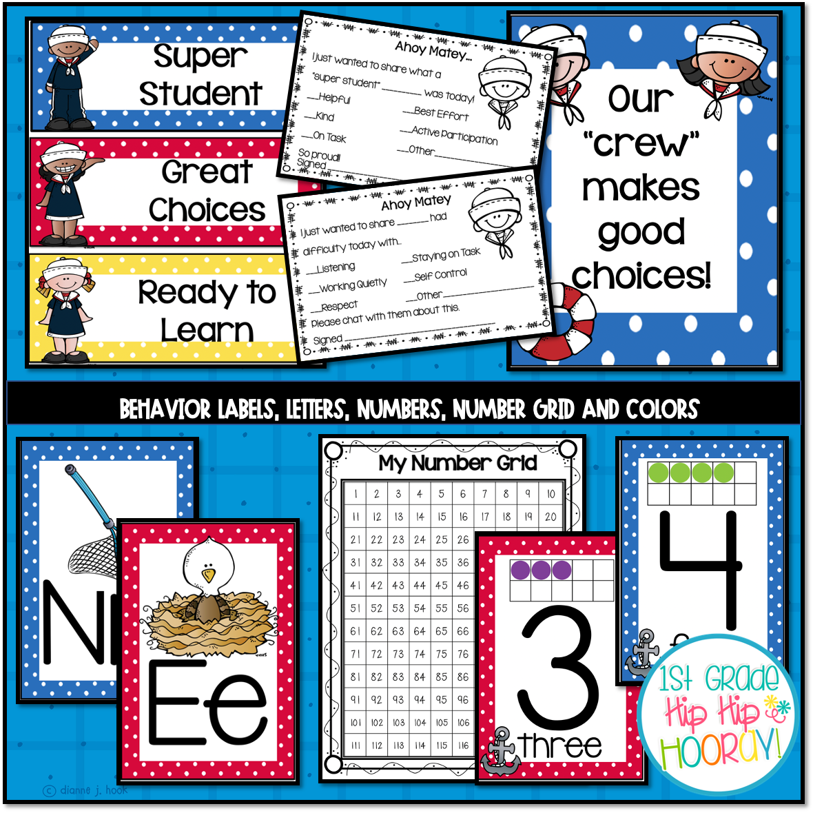 Welcome Aboard Classroom Decor for Back to School