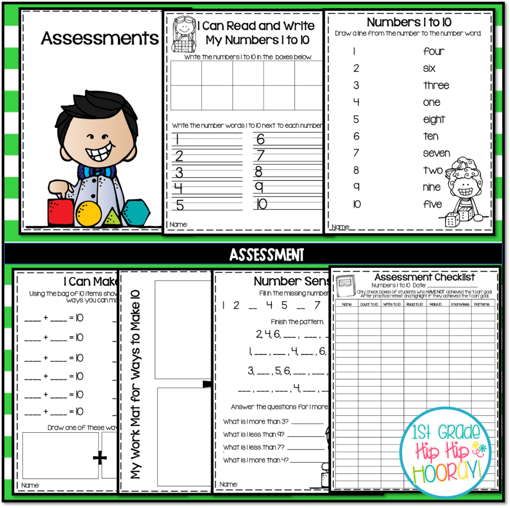 Building Number Sense with Numbers 1 to 10