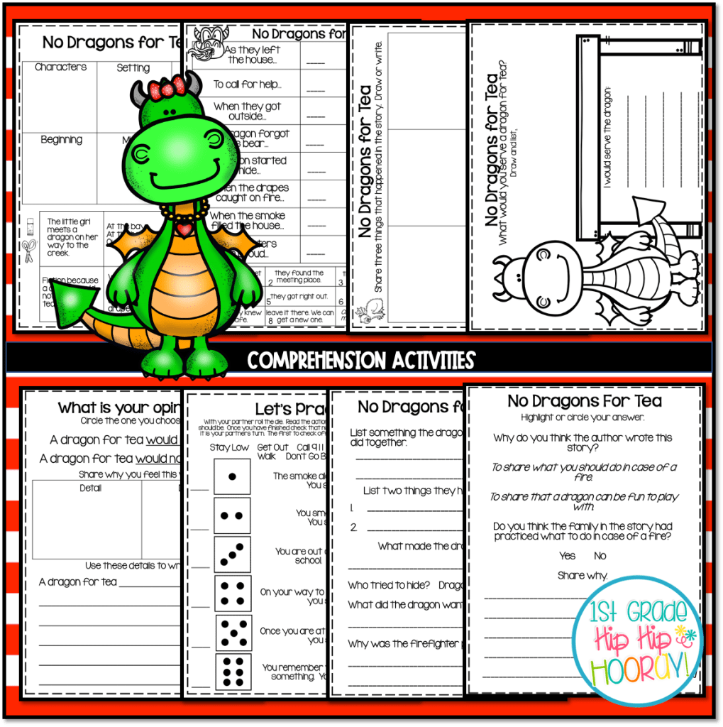 Fire Safety with Informational Text, Literature Suggestions and so much ...