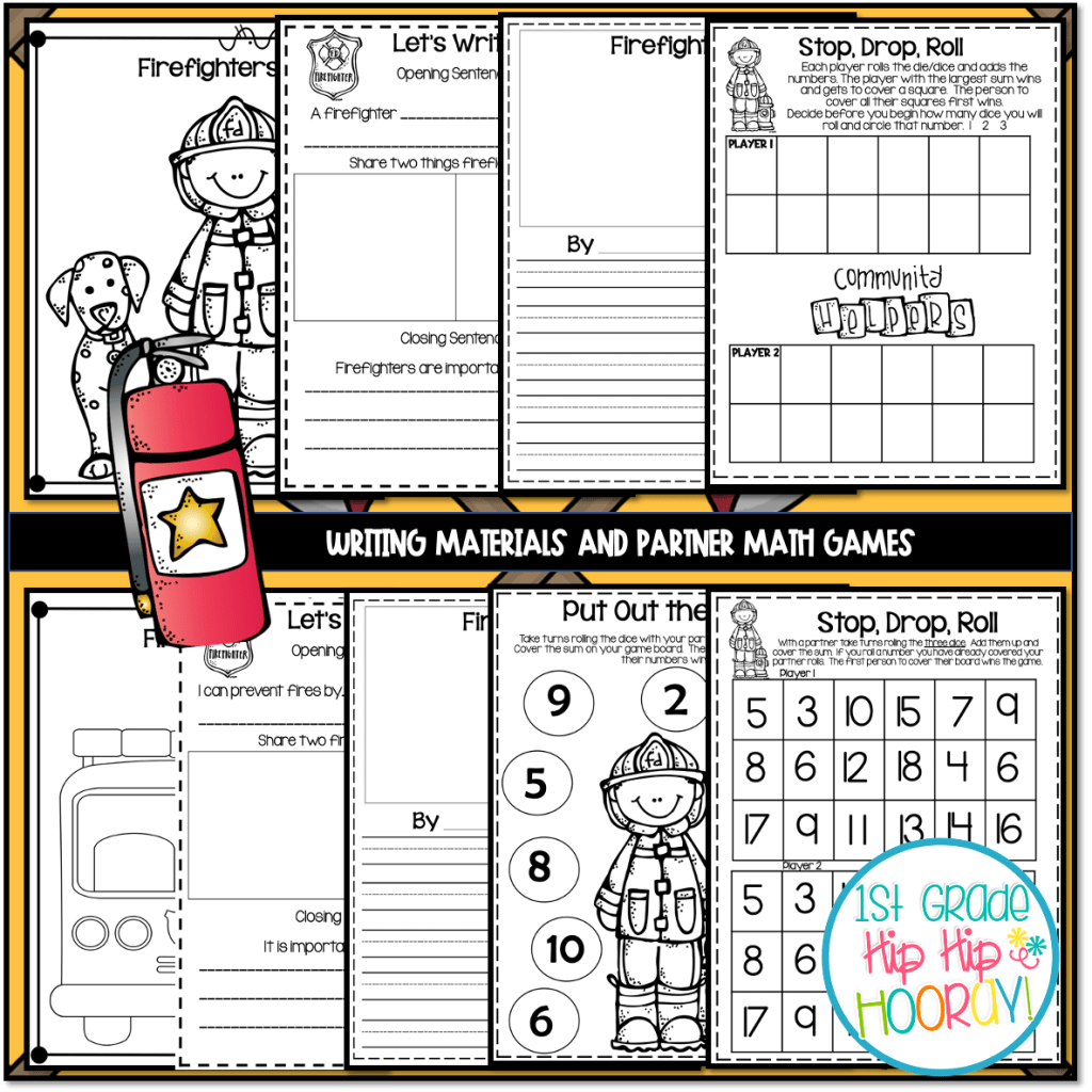 Fire Safety with Informational Text, Literature Suggestions and so much ...