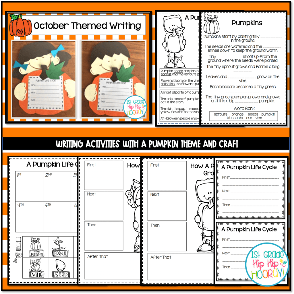 Writing Lessons and Activities for October