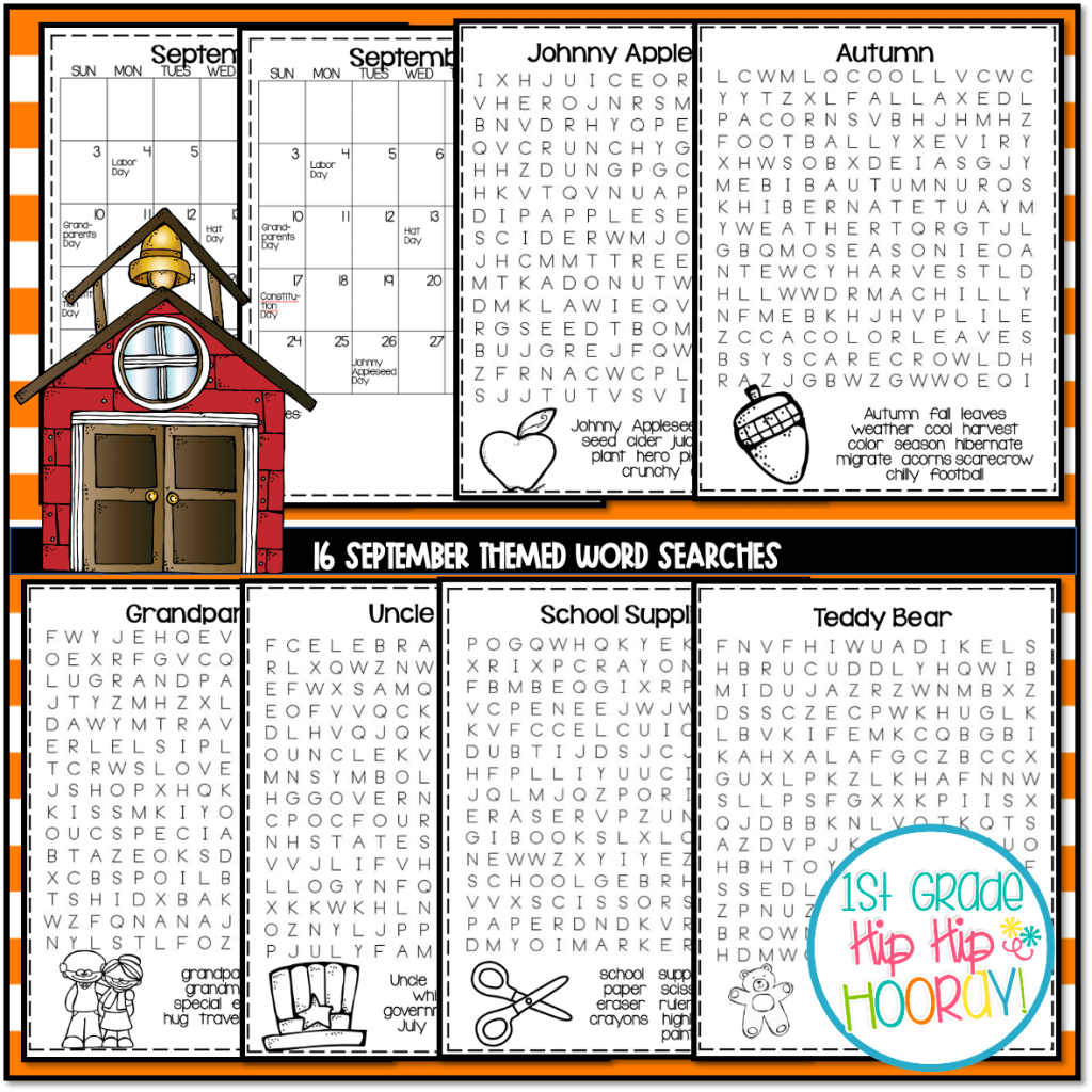 Guided Reading Lessons using September Literature to Teach ...