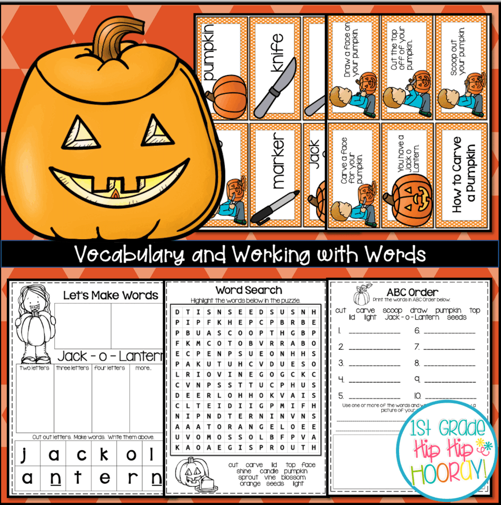 Writing Lessons and Activities for October