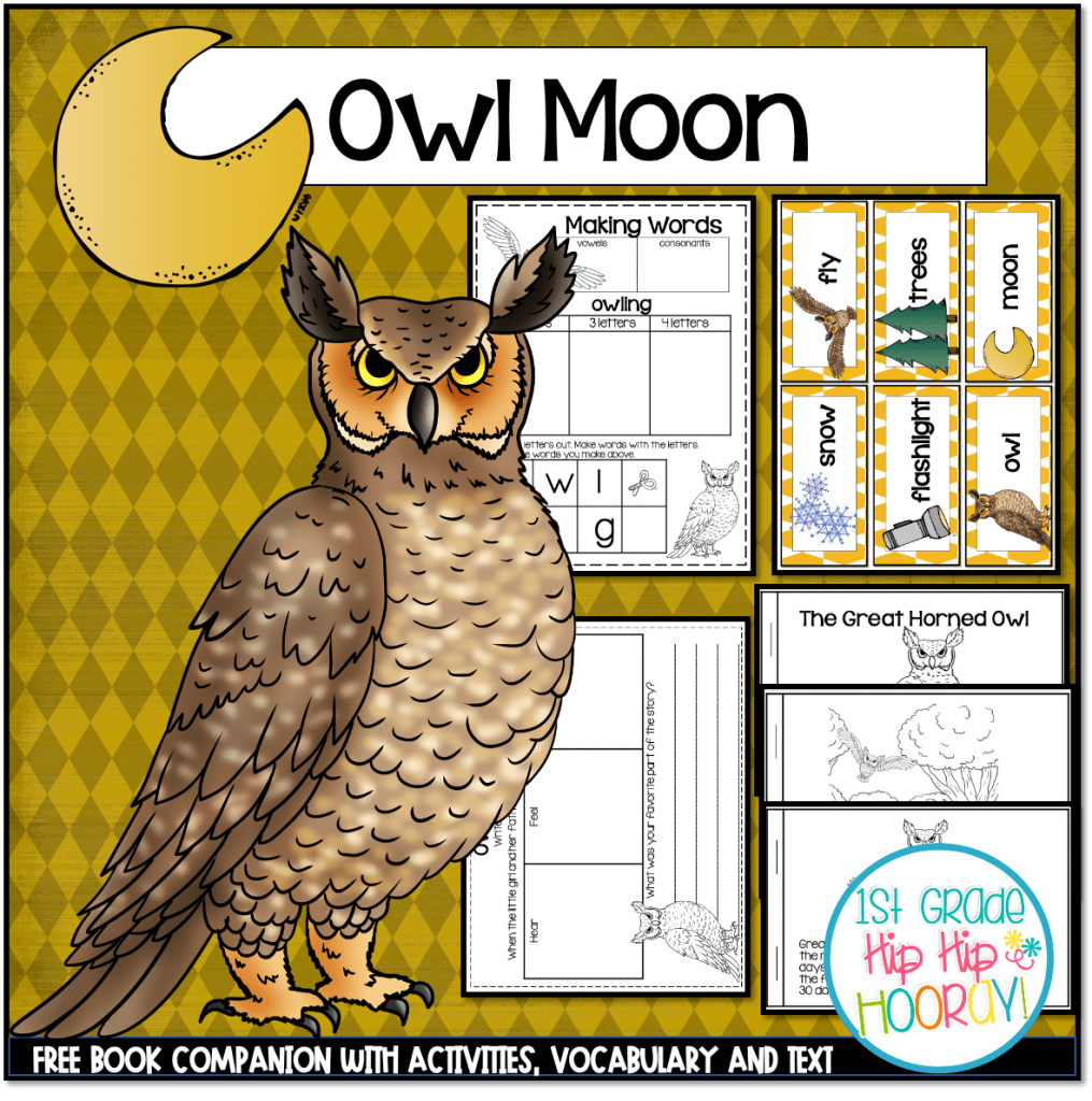 FREE Book Companion for Owl Moon