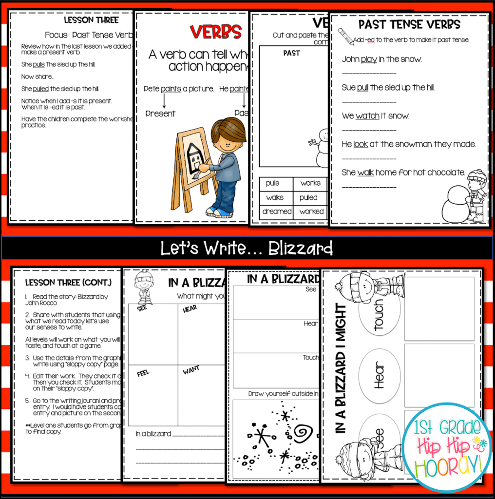 January Themed Writing Resources