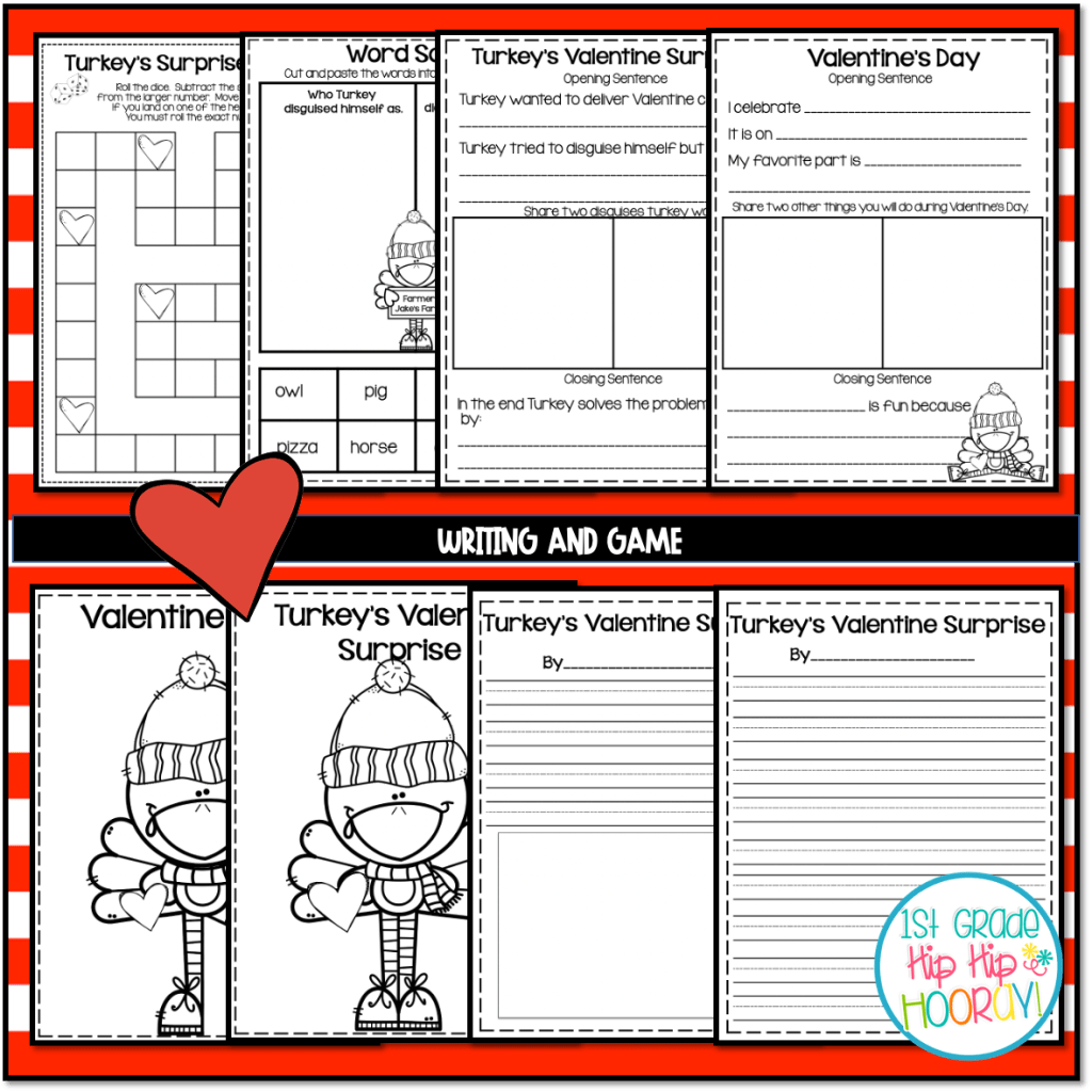 Book Companion for Turkey's Valentine Surprise