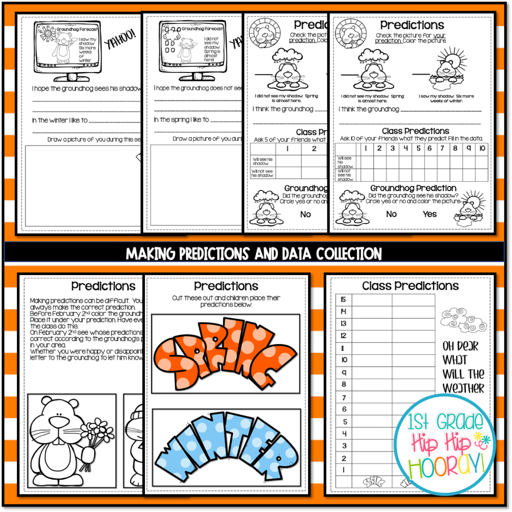 Week 23 Let’s Celebrate Groundhog Day – First Grade Hip Hip Hooray!