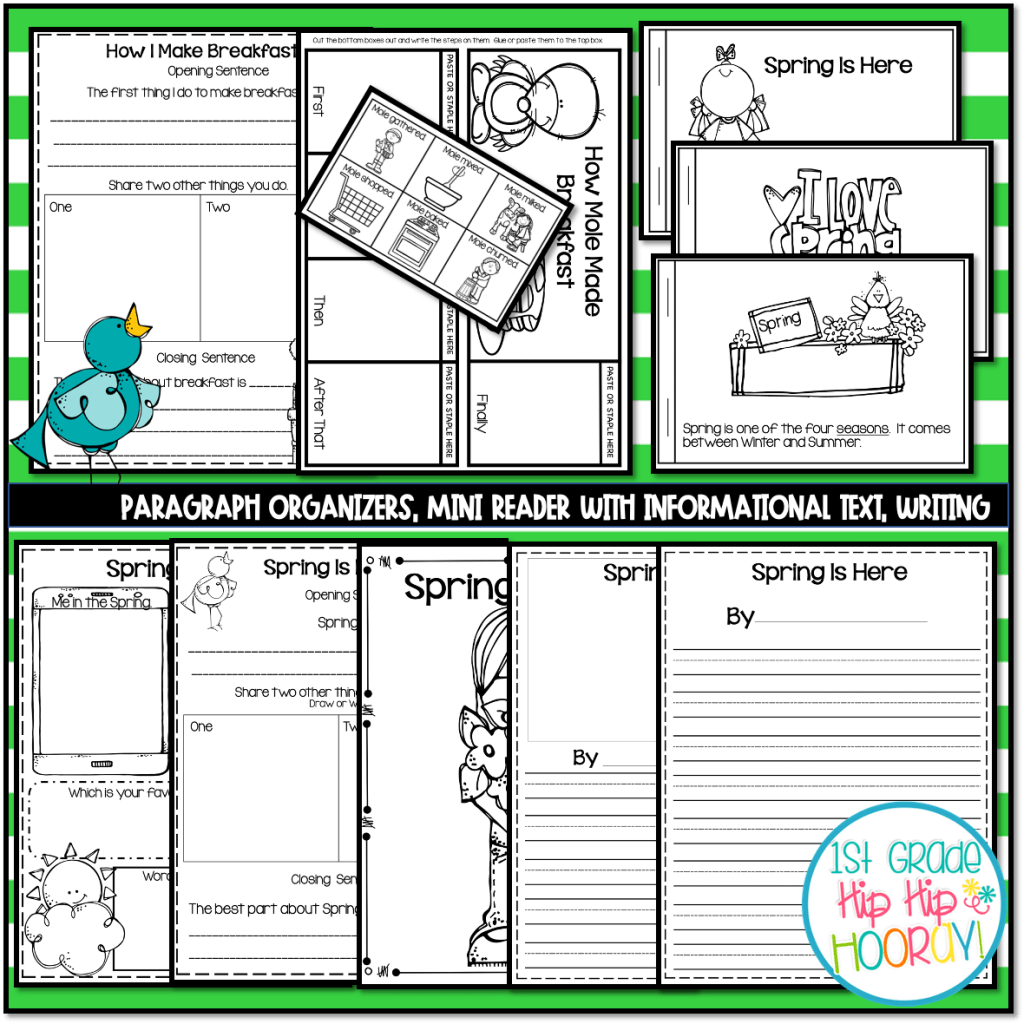 Spring Is Here with Fiction and Non Fiction Literature