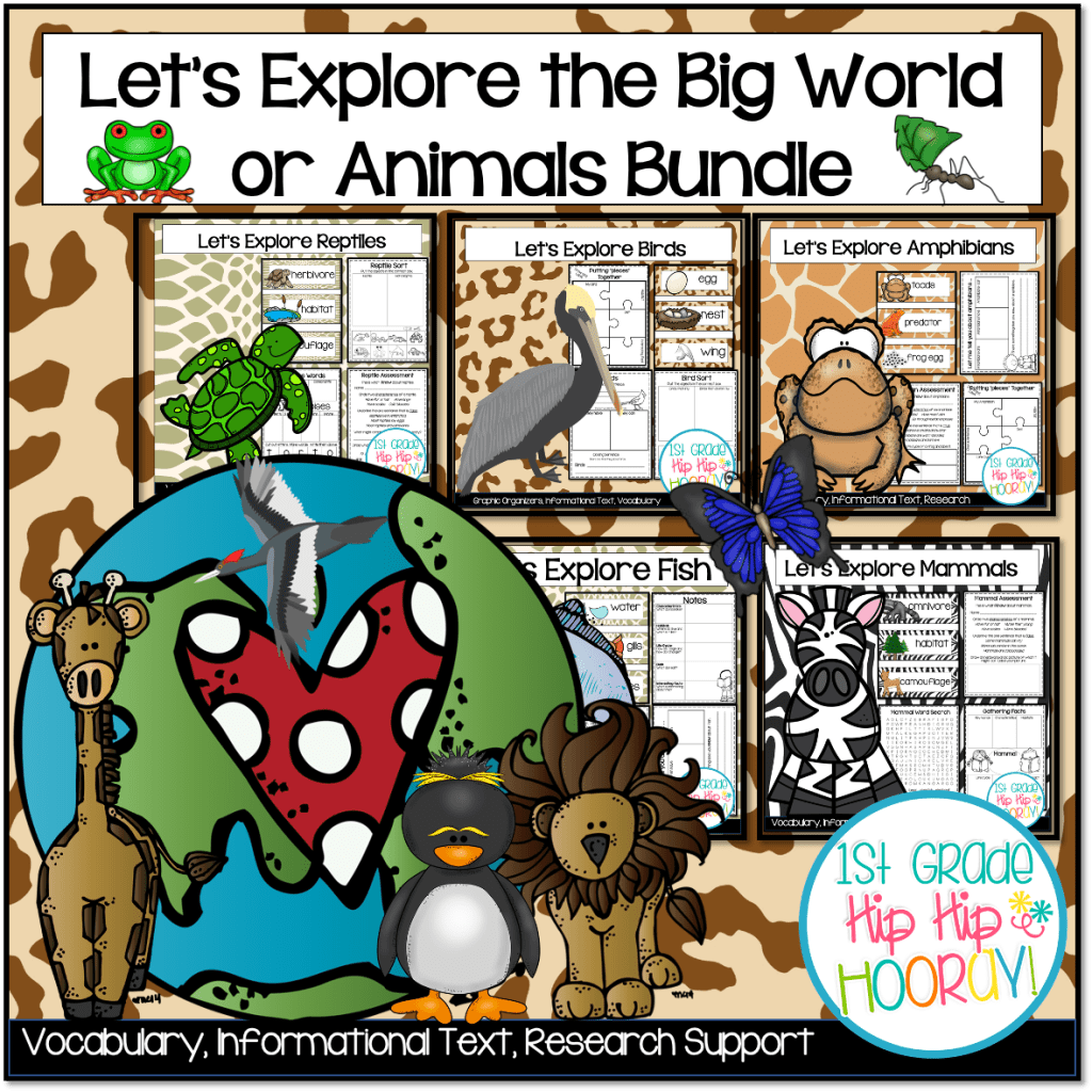 Let's Explore Animals with Informational Text and Literature