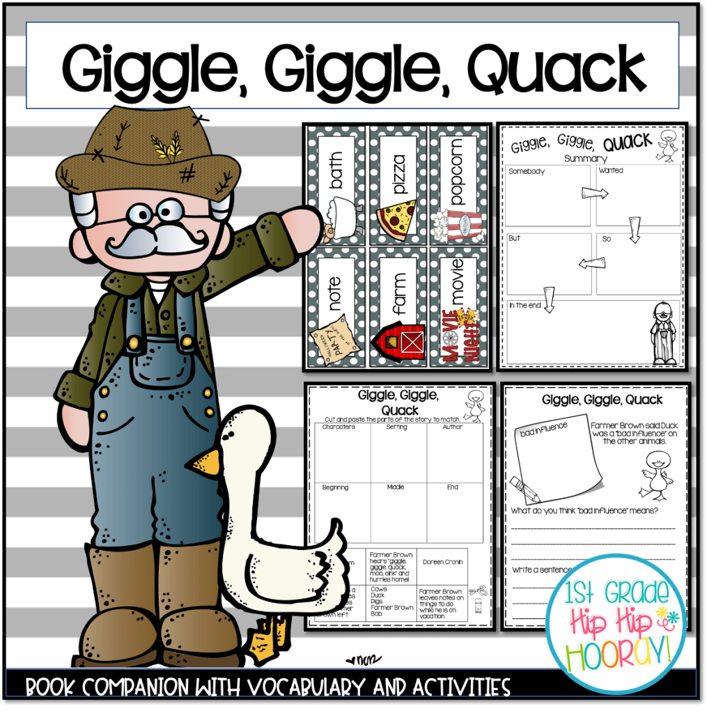 Doreen Cronin Book Companion Bundle for Down on the Farm