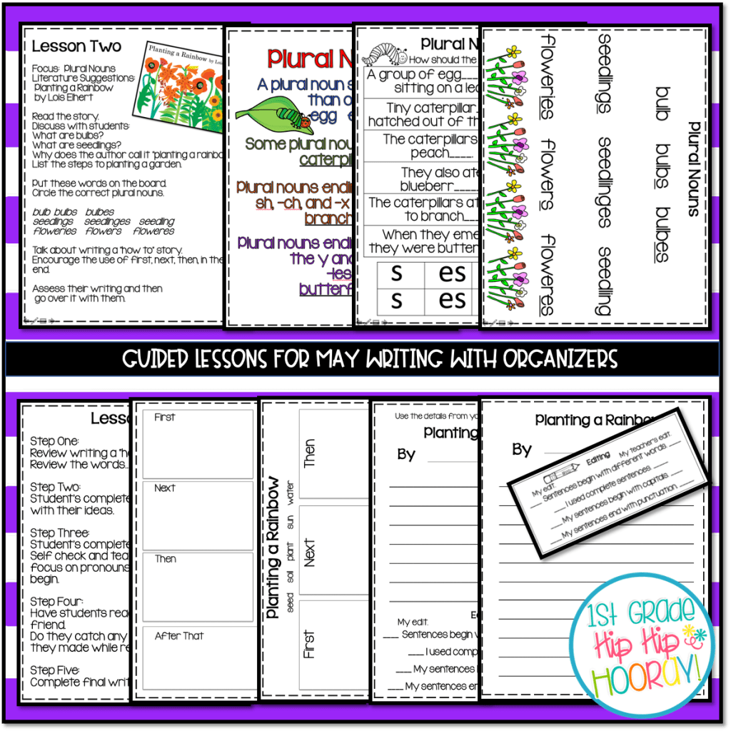 Guided Writing Activities for May