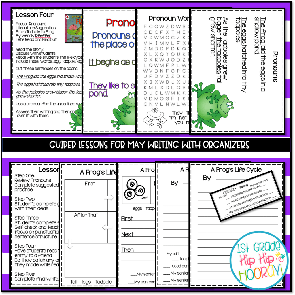 Guided Writing Activities for May