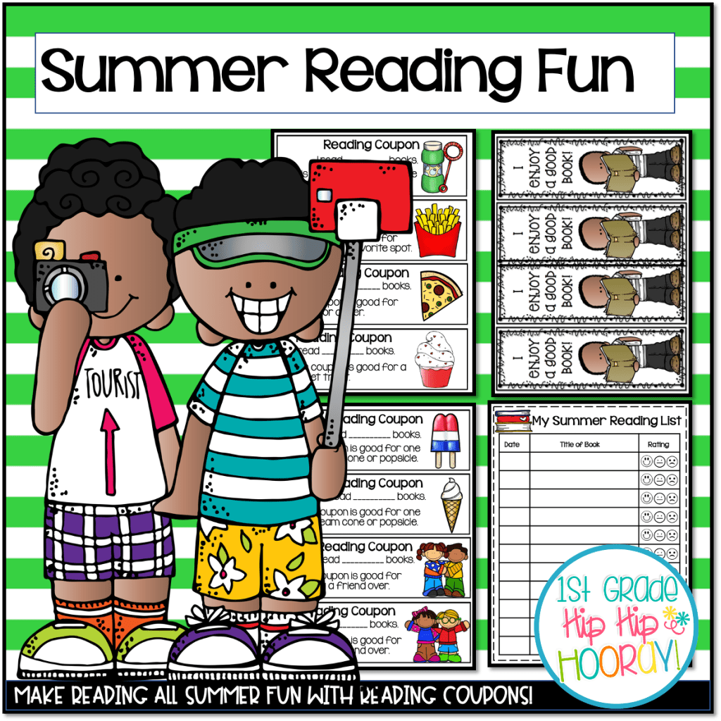 Summer Reading Fun with Reading Coupons