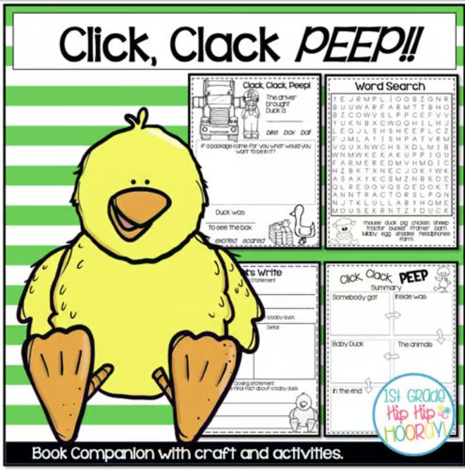 Doreen Cronin Book Companion Bundle for Down on the Farm