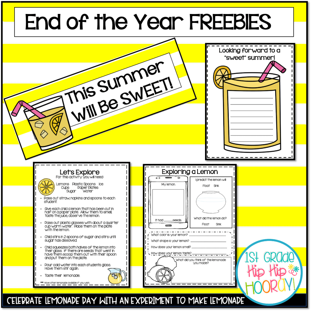 End of the Year Activities, Class Awards and Memories