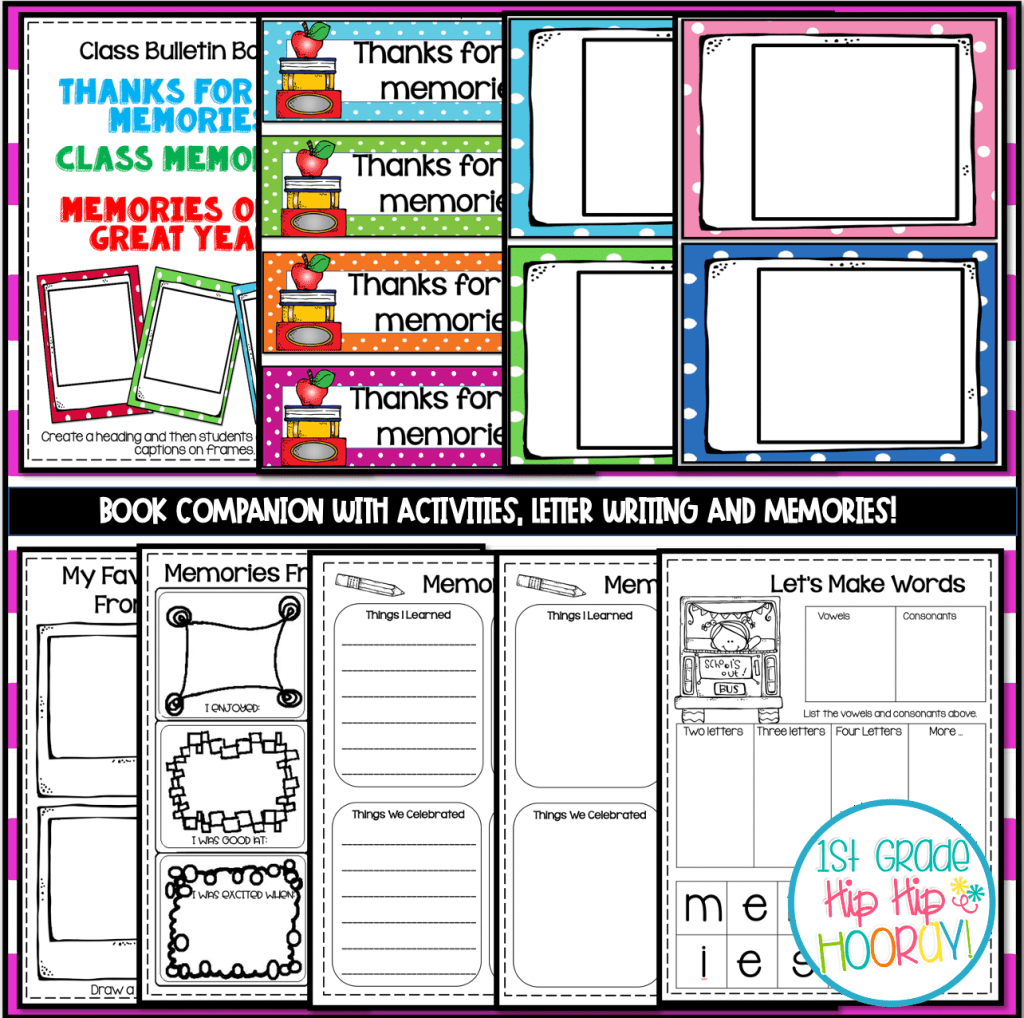 Book Companion for A Letter From Your Teacher on the Last Day of School