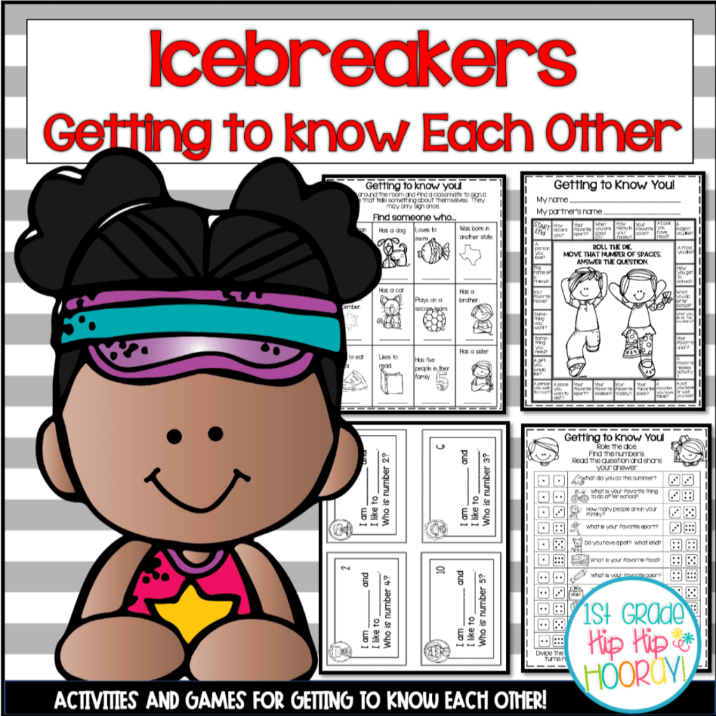 Back to School with Let's Get to Know Each Other Games and Activities